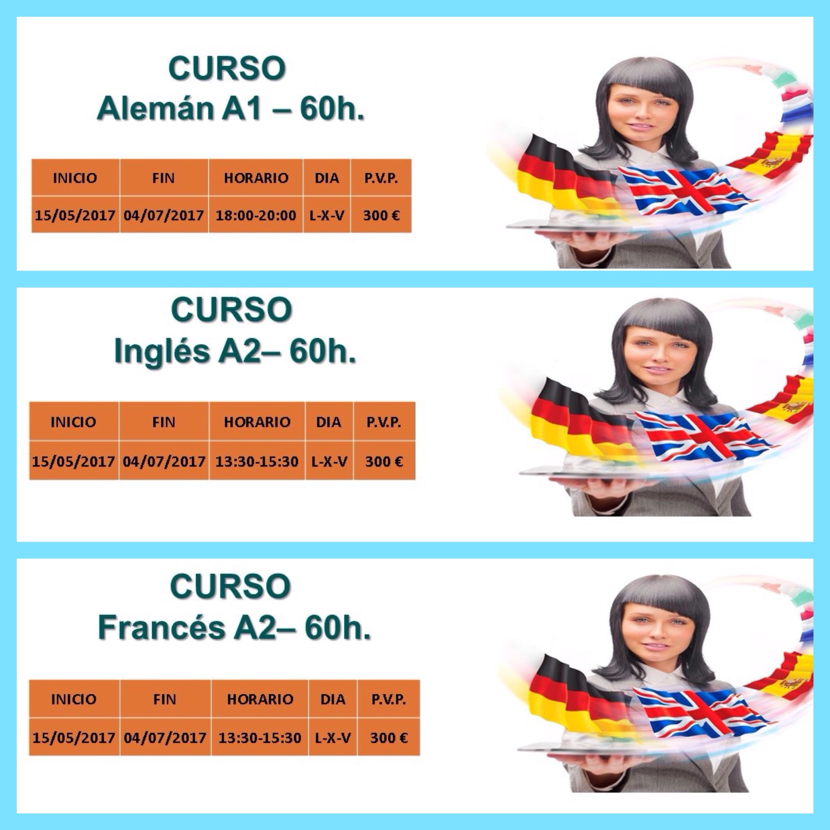 Nuevos cursos de Idiomas